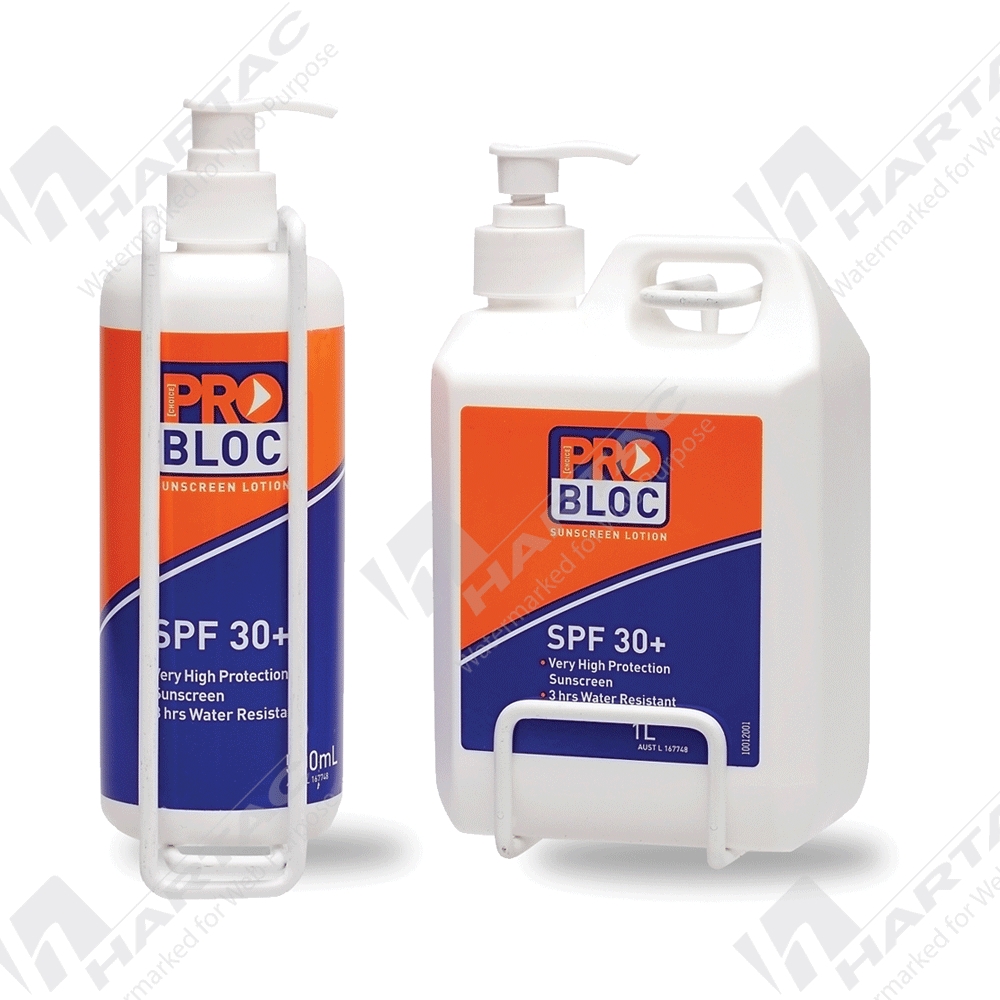 SSB1 - Wall Bracket For SS1 (1L) Sunscreen - Hartac Australia