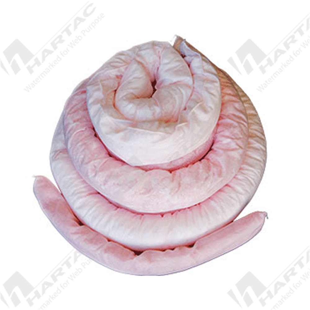 UMB1_2 - Hazchem Absorbent Mini Booms - 1.2m x 75mm - Hartac Australia
