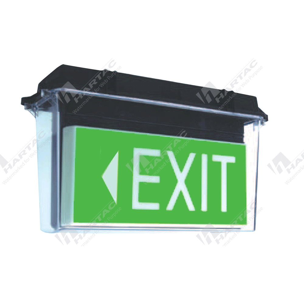 867963 - Emergency (Exit Light - Weatherproof) "Exit Sign Double Sided ...