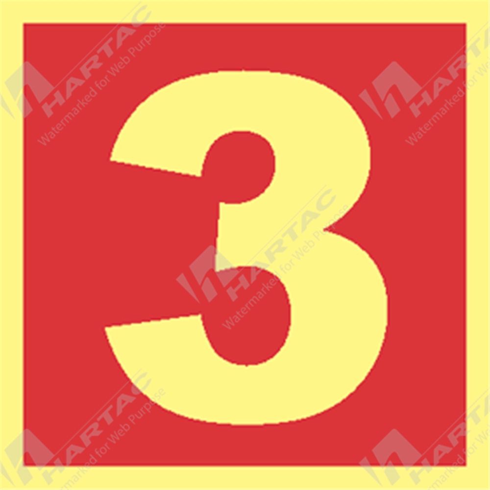 Fire Equipment Signs - Marine Sign Fire Equipment Number 3 - Company ...